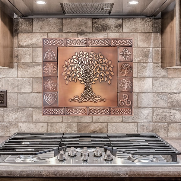 Backsplash Tile Kitchen Tree of Life - Etsy UK