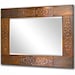 Aztec Copper Tile Mirror Frame, Rustic Wall Decor - Etsy