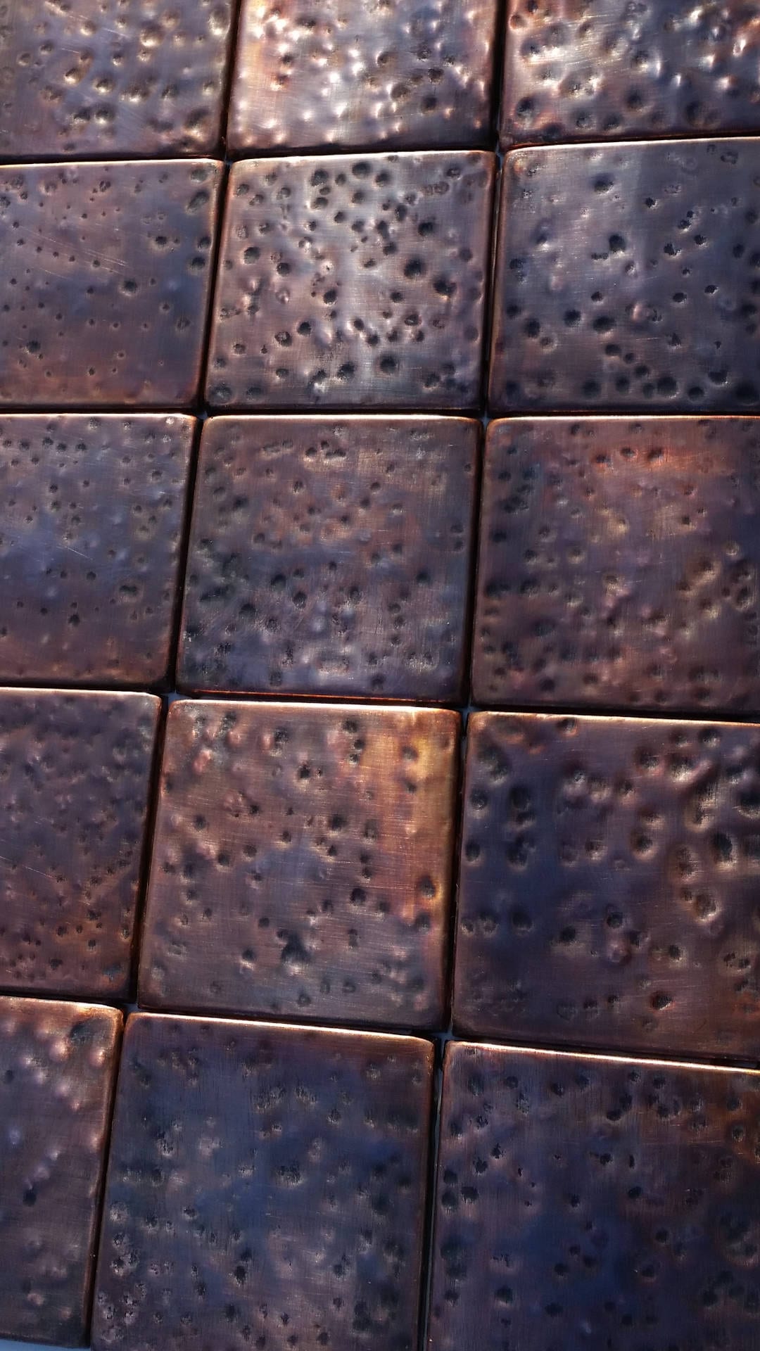 Hammered copper hand hammered metal tiles SET OF 20 Copper | Etsy