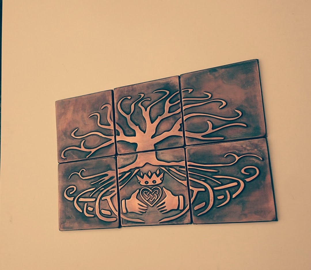 Backslpash, Claddagh Symbol, Tree of Life, Backsplash Kitchen Tiles ...
