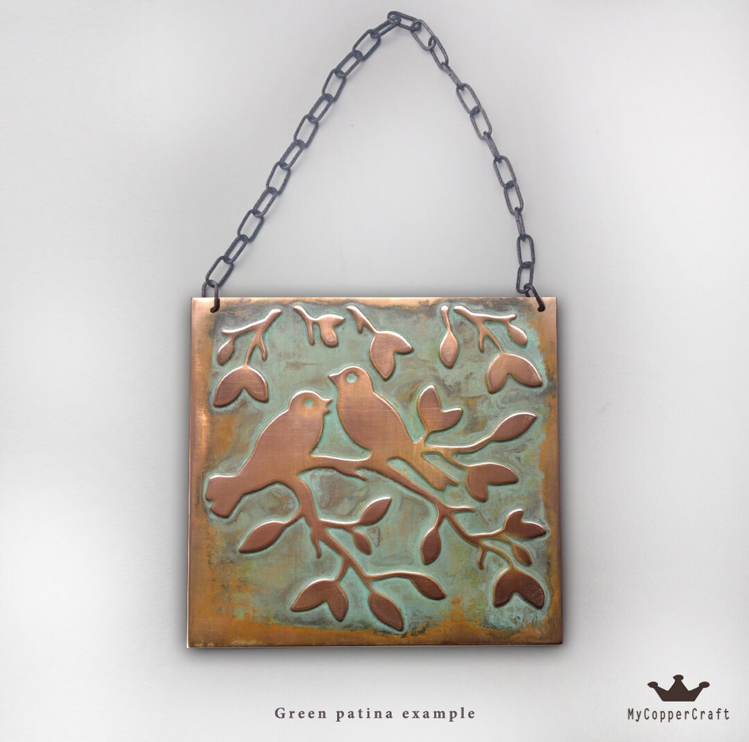 Metal Decor, Birds Wall Art, Copper Decor, Metal Wall Art, Copper Art ...