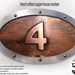 Copper Logo, Copper Sign, Metal Sign, Hand Forged Steel Rivets, Riveted ...