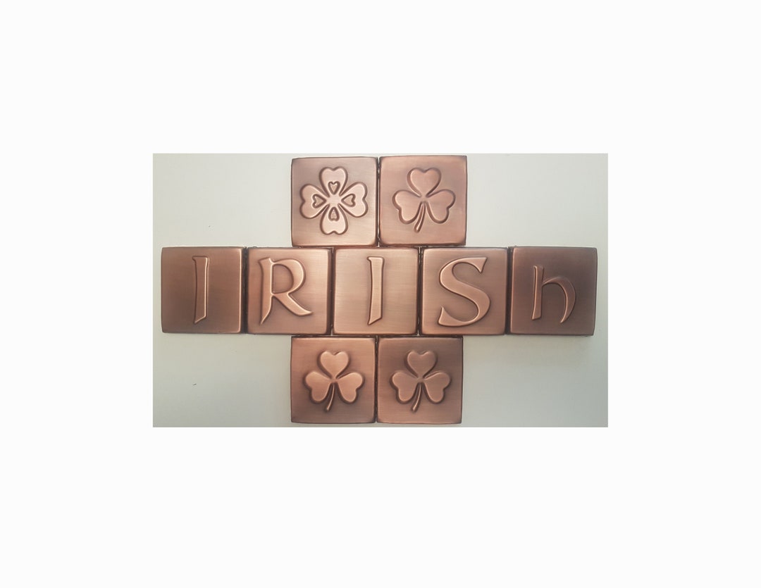 Irish Celtic Tiles, Set of 9 Celtic Design Handmade Tiles Perfect for ...