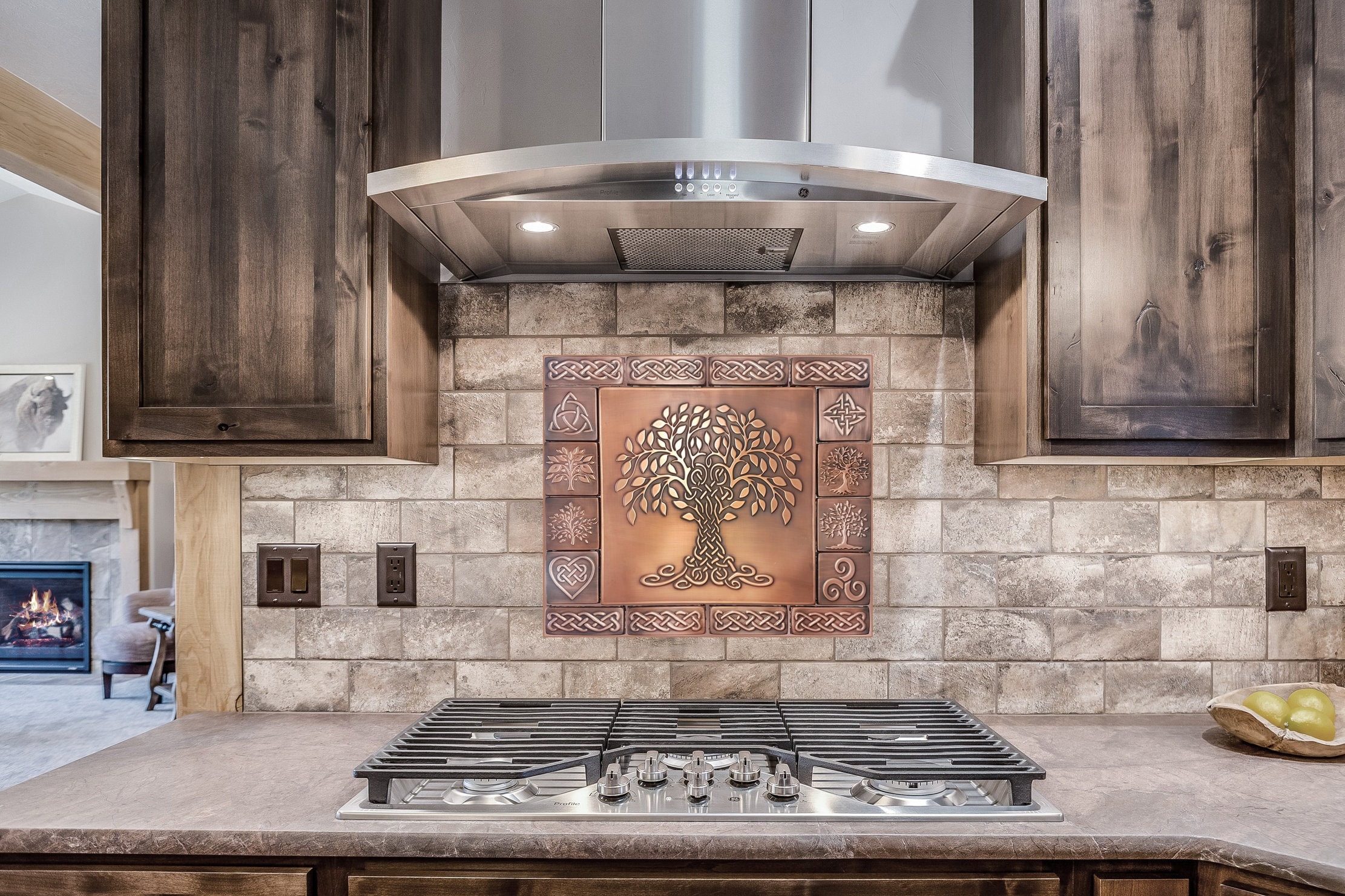 Tree of Life Copper Celtic Backsplashes Tree Backsplash Copper - Etsy
