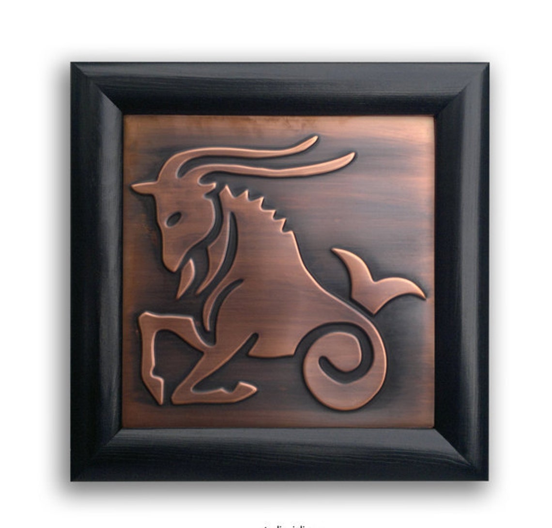 Capricorn Zodiac Sign Capricorn Wall Art Capricorn Art - Etsy