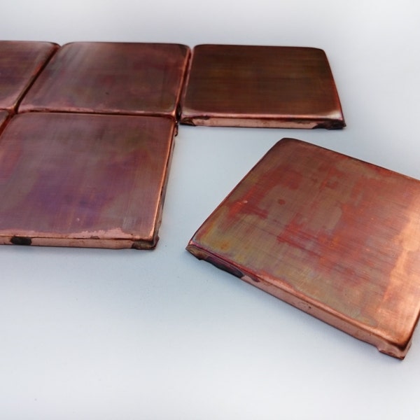 Copper Tiles - Etsy