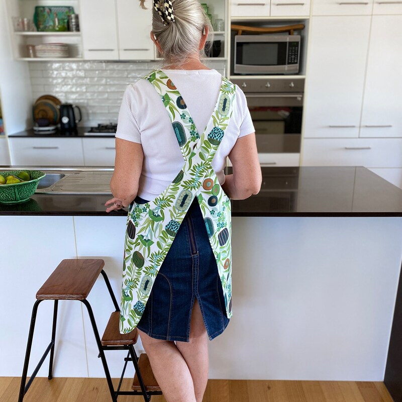 Cross Back Apron - Etsy