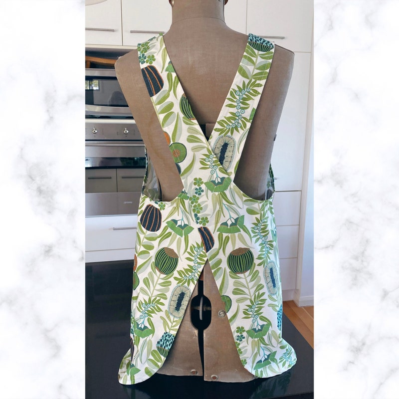 Cross Back Apron - Etsy