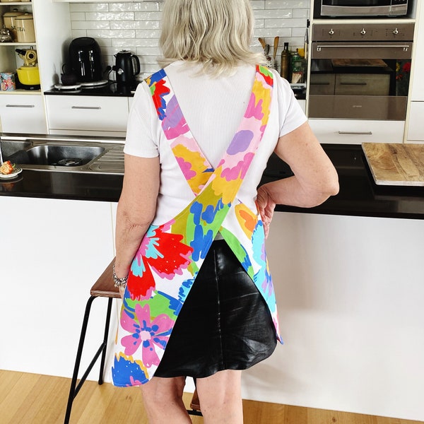 Cross Back Apron - Etsy