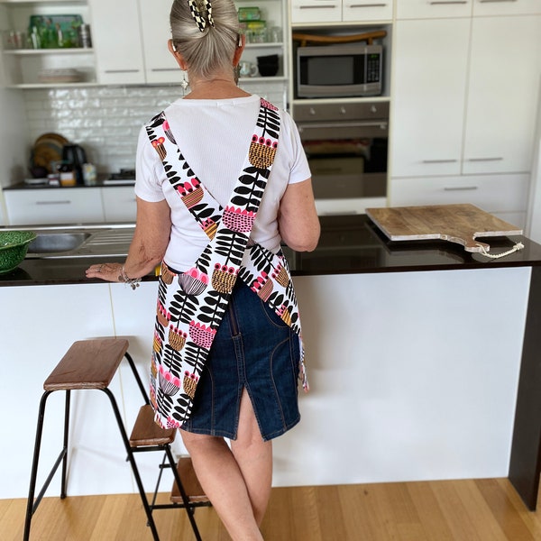 Cross Back Apron - Etsy