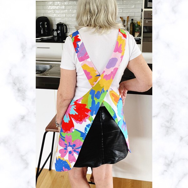 Cross Back Apron - Etsy