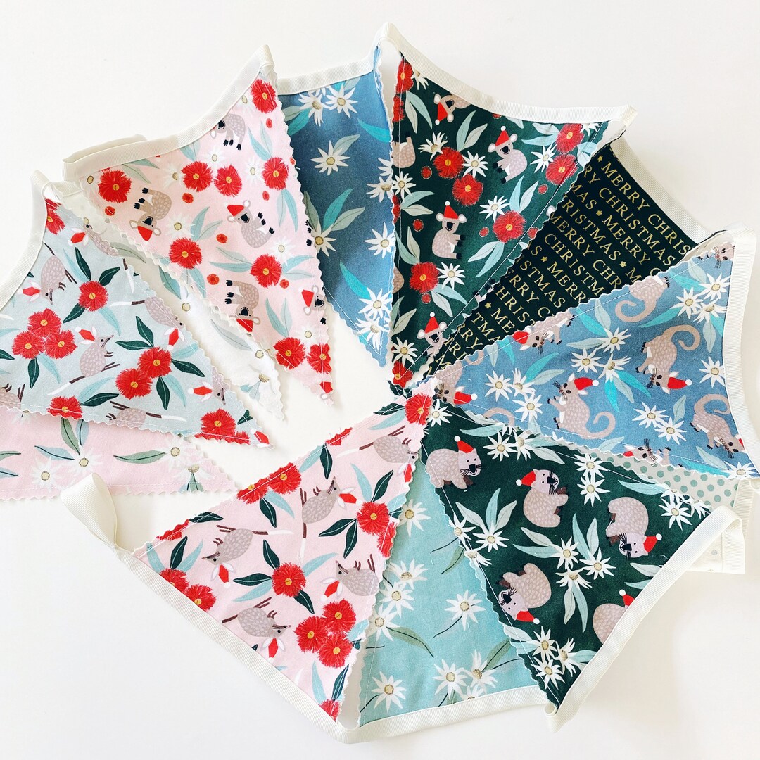Australian Animals Christmas Bunting. Tree Garland. - Etsy
