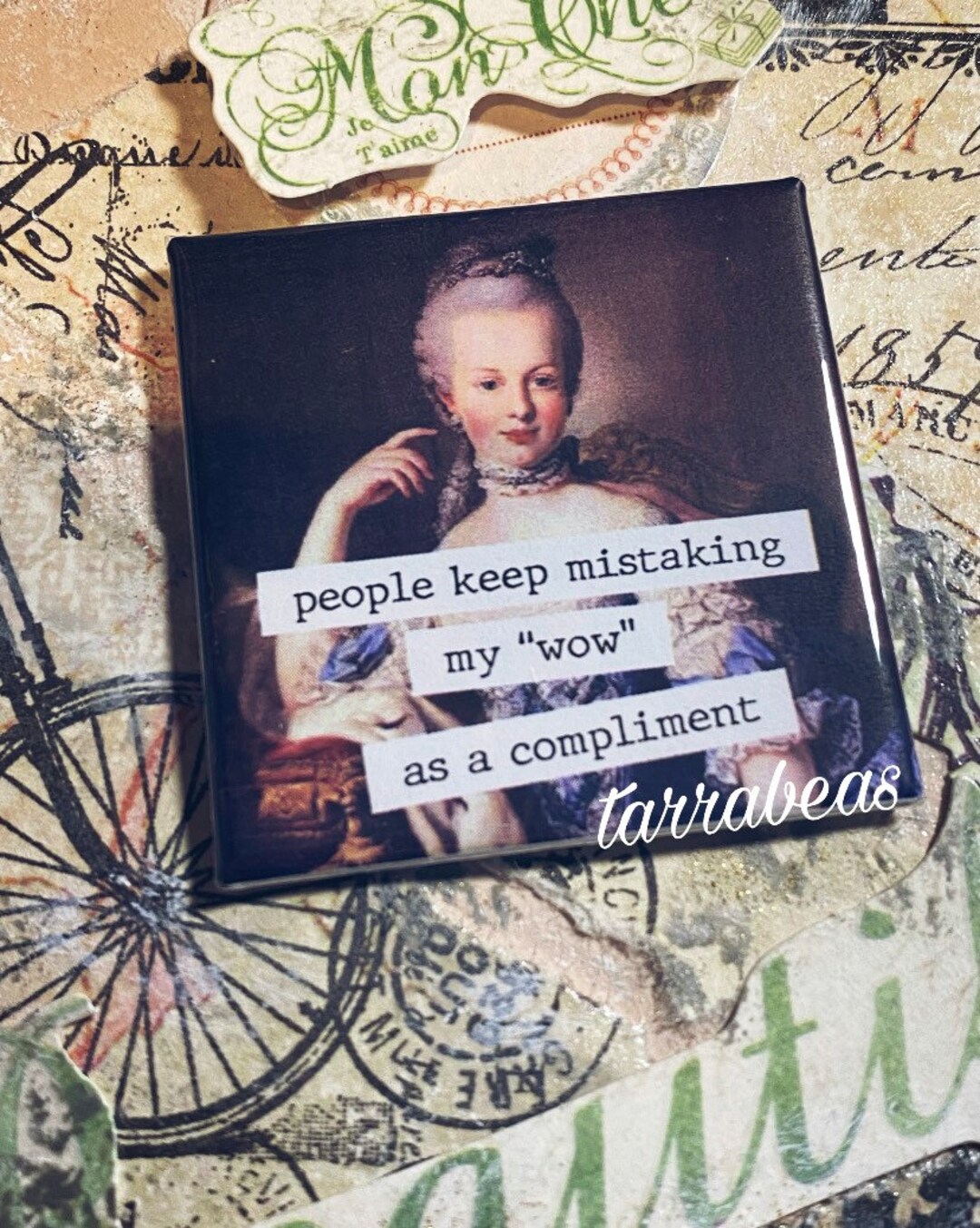 Funny Magnet - Fridge Magnet #164 - People Keep Mistaking My Wow as a ...