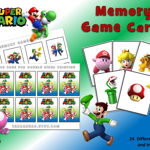 Super Mario Favors - Etsy