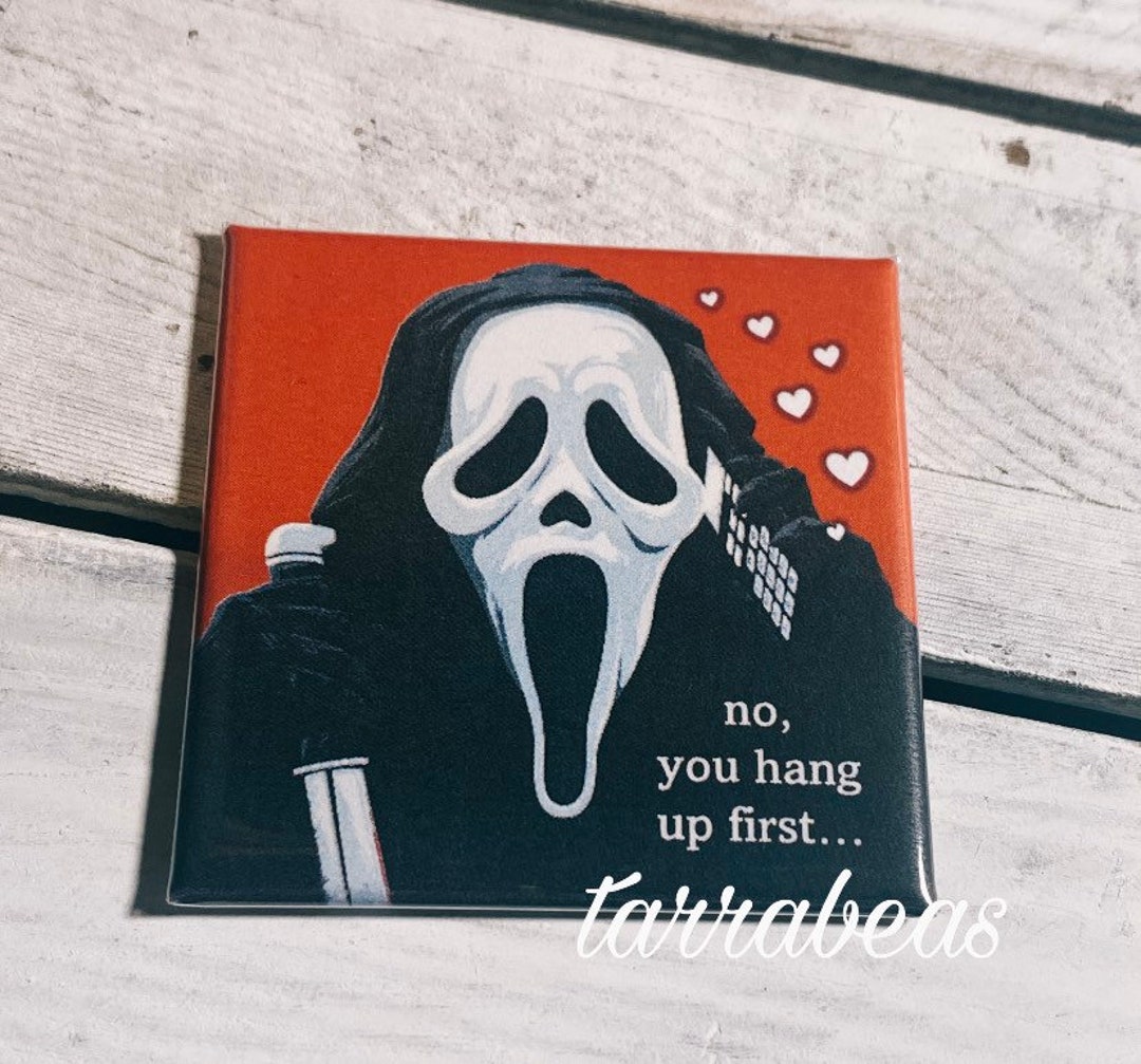 Ghostface Funny Fridge Magnet - Etsy