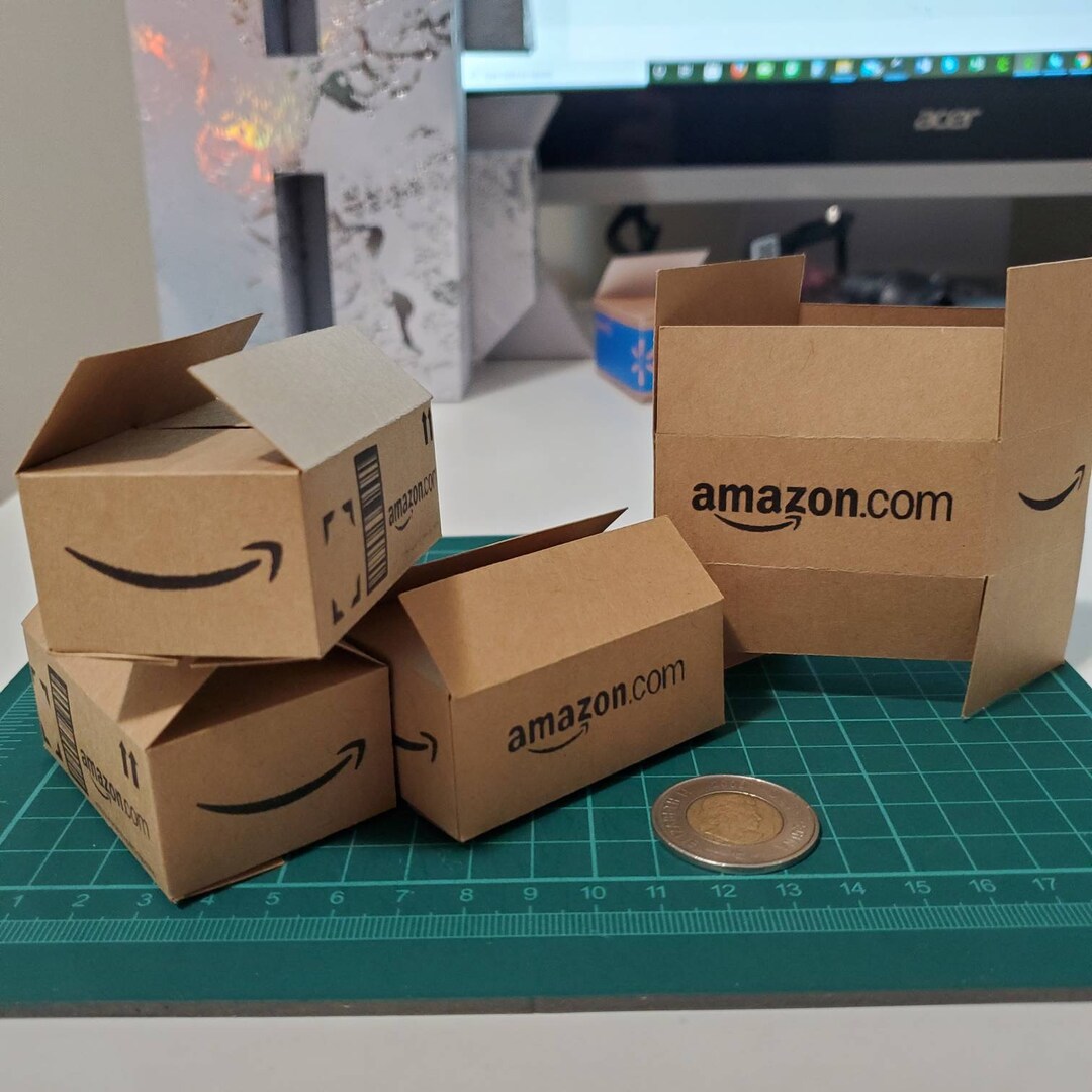 Miniature Amazon Box-doll Accessory Decorations, Christmas Ornaments ...