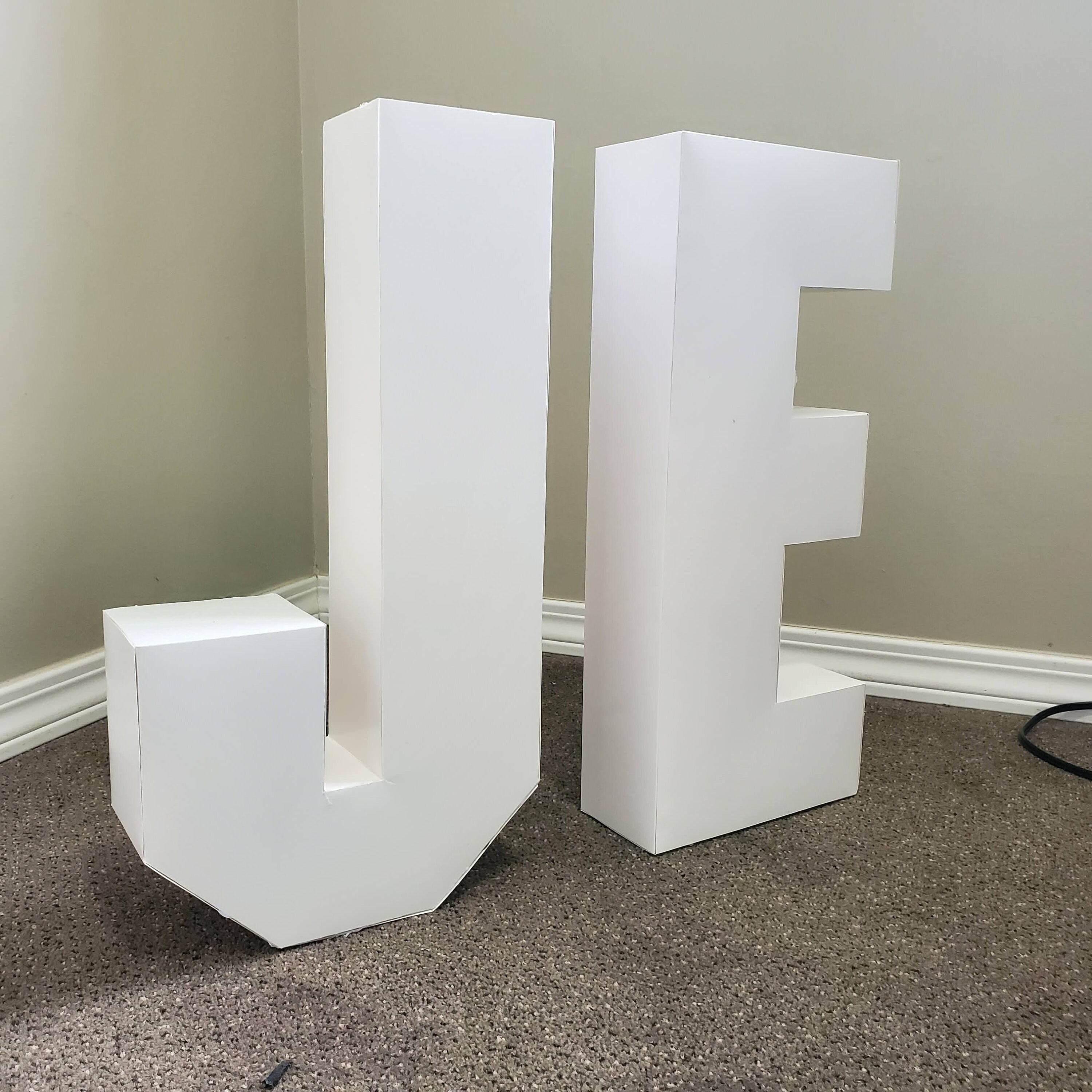 FREE SAMPLE 3D Letters for Party Decorations and Room - Etsy
