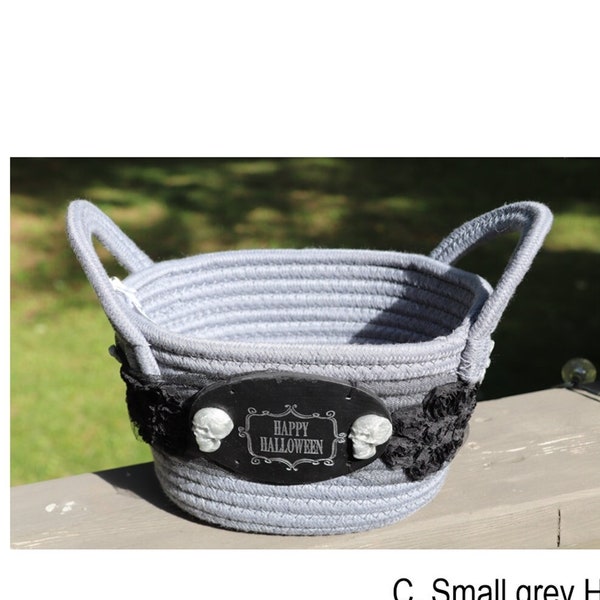 Halloween Rope Bowls - Etsy