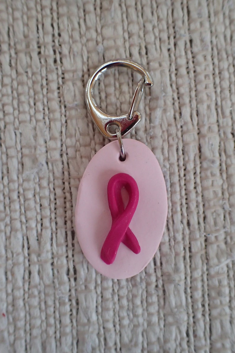 Breast Cancer Themed Rope Baskets Pink Ribbon Button and - Etsy