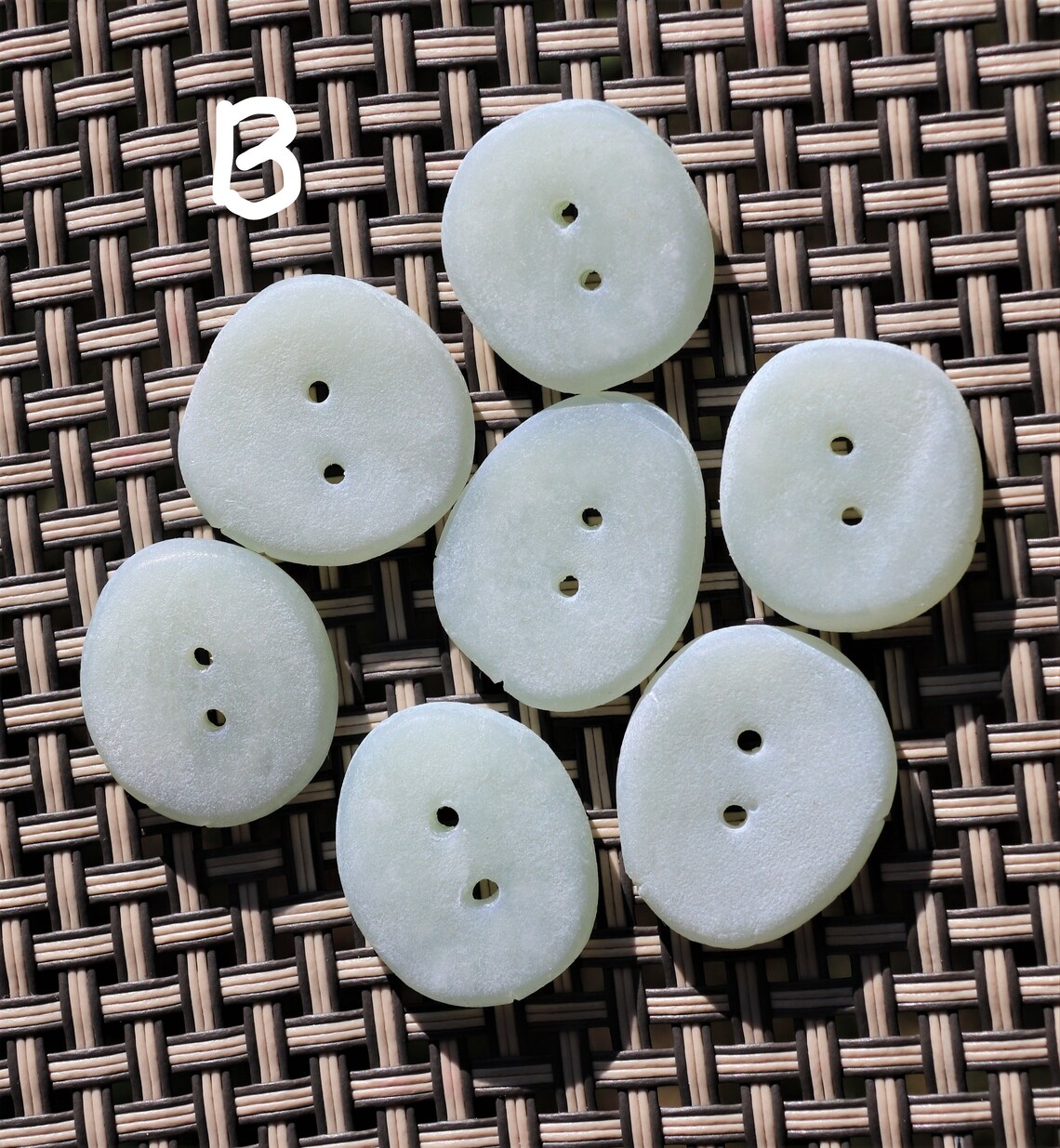 Faux Seaglass Buttons Beach Buttons Unique Buttons - Etsy