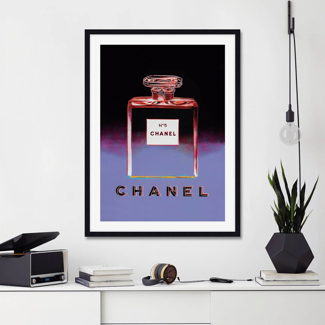 Perfume Bottle Art Print, Perfume Bottle Vintage Poster Art Print ...