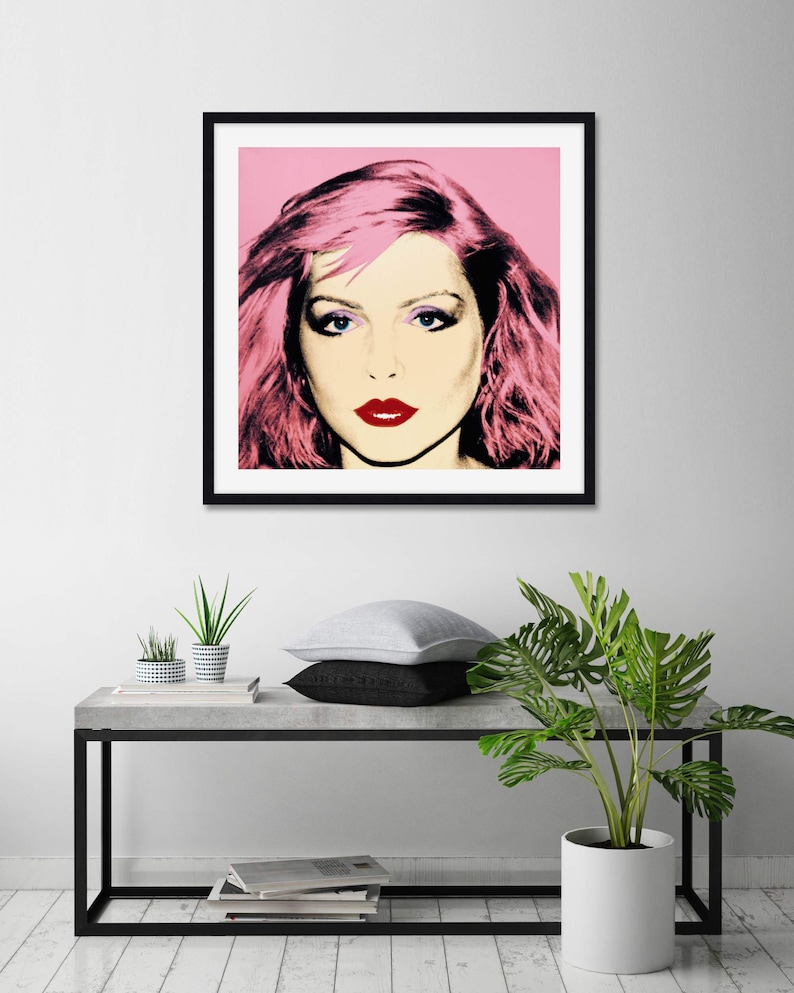 Debbie Harry Andy Warhol Art Print Debbie Harry Poster Andy - Etsy