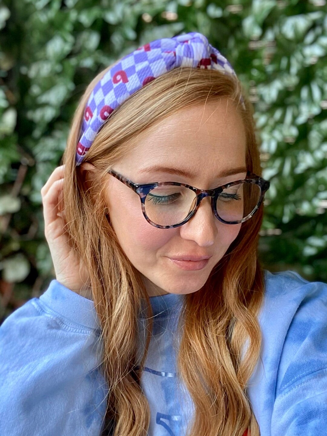 PHILLIES INSPIRED HEADBANDS Philadelphia Philli Inspired Prints Knotted ...