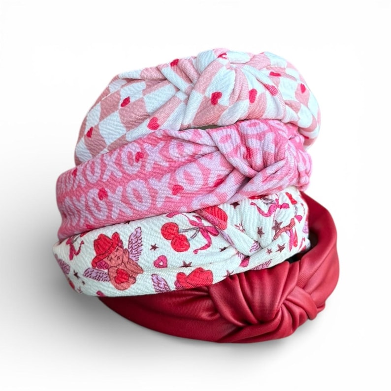 Valentines Headbands | Multiple Prints - One Size Fits Most - Etsy