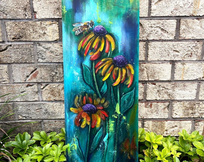 Hand Painted Floral Porch Sign: One-of-a-kind Spring/summer Decor - Etsy