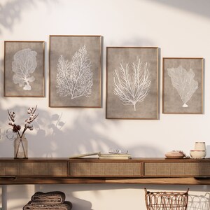 Neutral Beach House Poster, Beige Coastal Wall Decor, Beach Style Wall ...