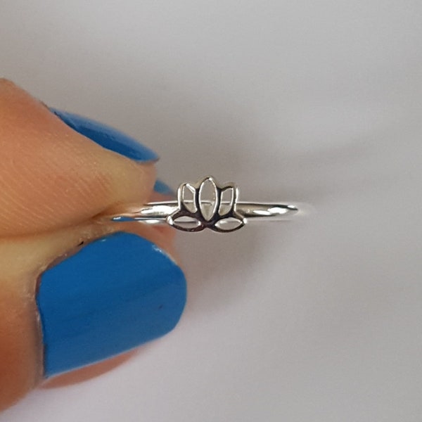 Lotus Ring - Etsy