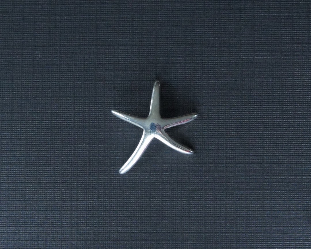 Sterling Silver, Starfish, Silver Starfish, Nautical, Charm, Pendant ...