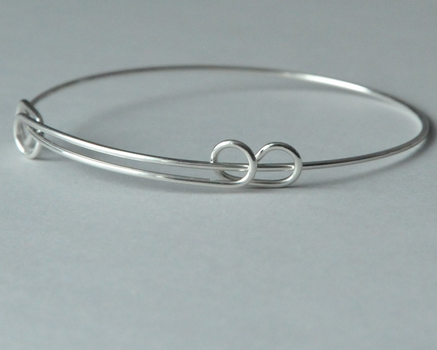 Sterling Silver, Expandable Bracelet, Adjustable Bracelet, Finished ...