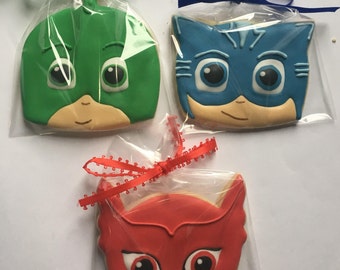Pj mask cookies | Etsy