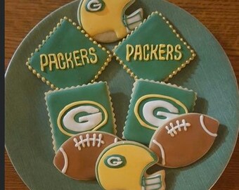 Green Bay Cookies - Etsy