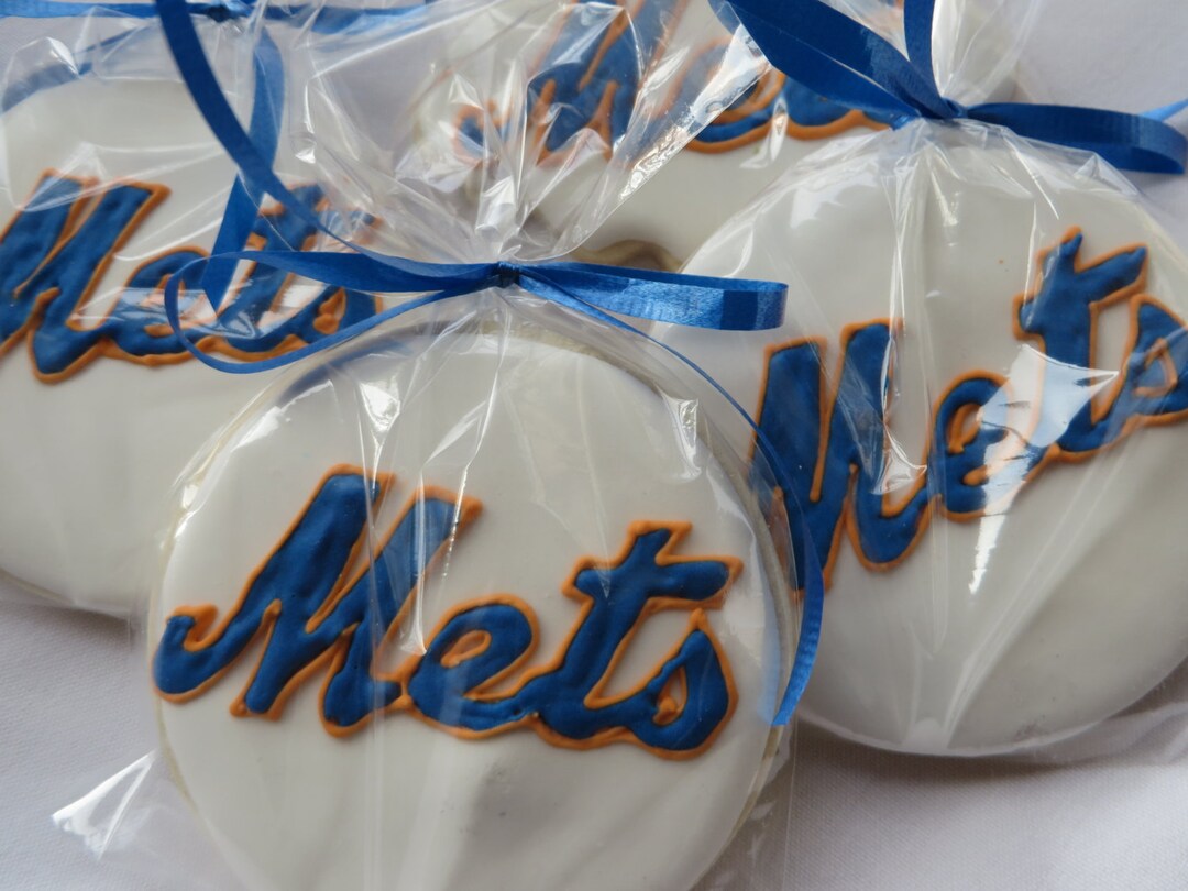 NY Mets Sugar Cookies - Etsy