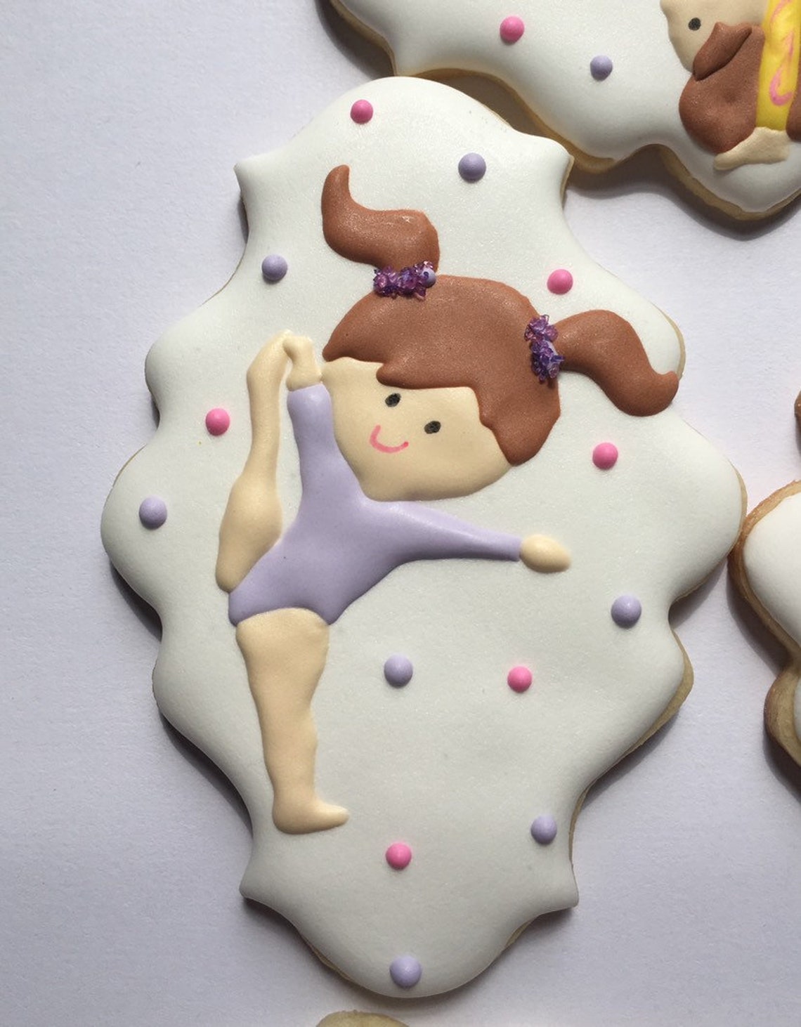Gymnastic Cookies/birthday Party/favors 1-dozen - Etsy
