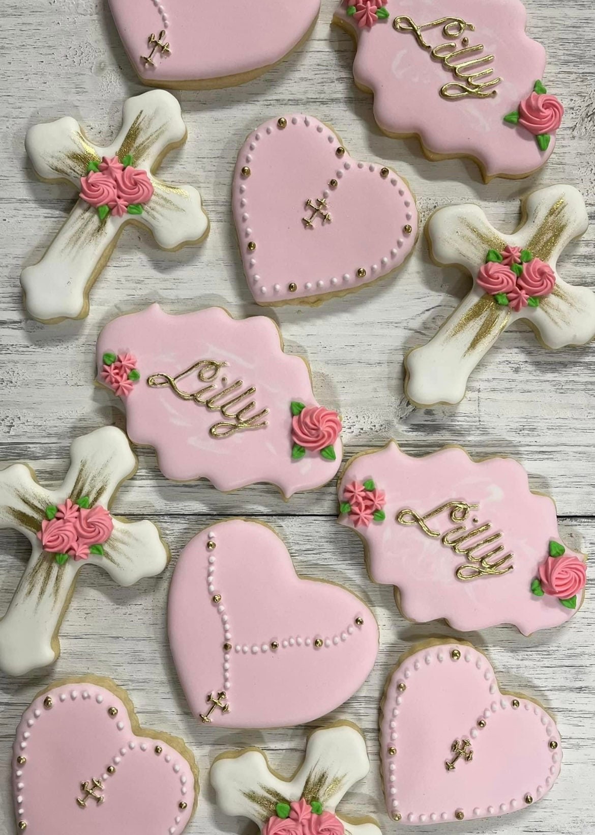 Baptism/first Communion Sugar Cookies Boy/girl 1-dozen - Etsy
