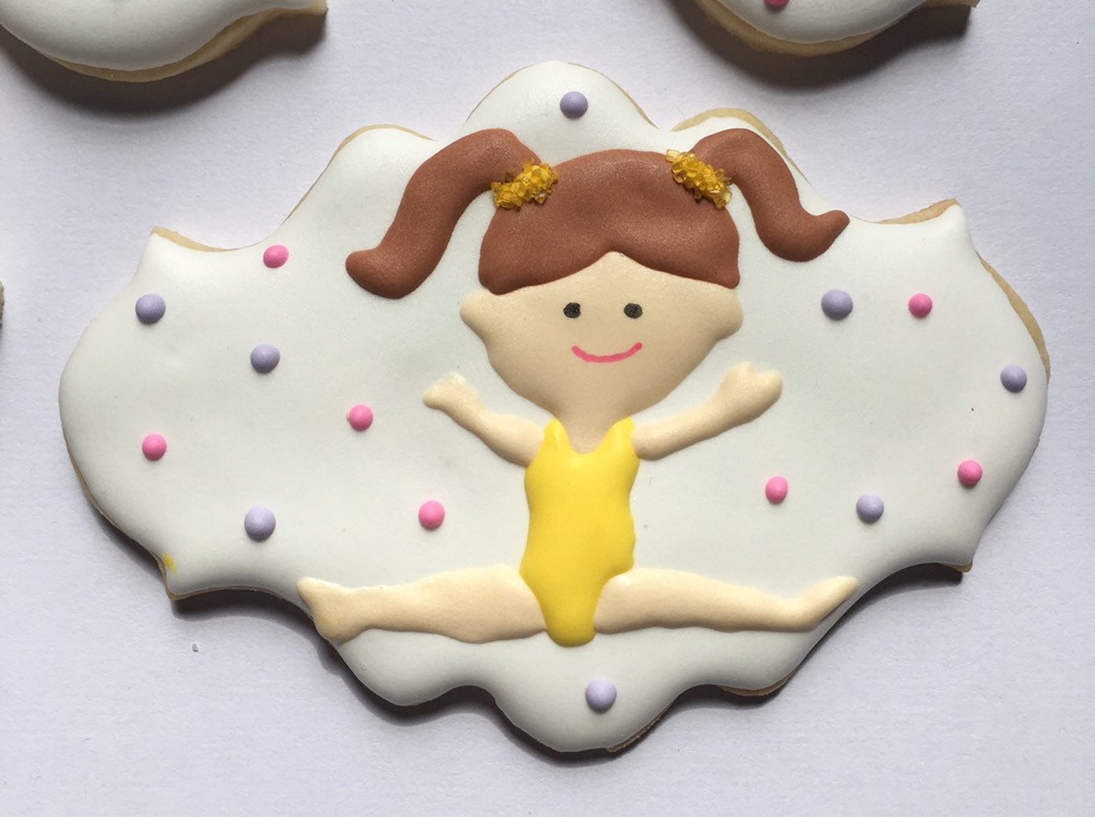 Gymnastic Cookies/birthday Party/favors 1-dozen - Etsy