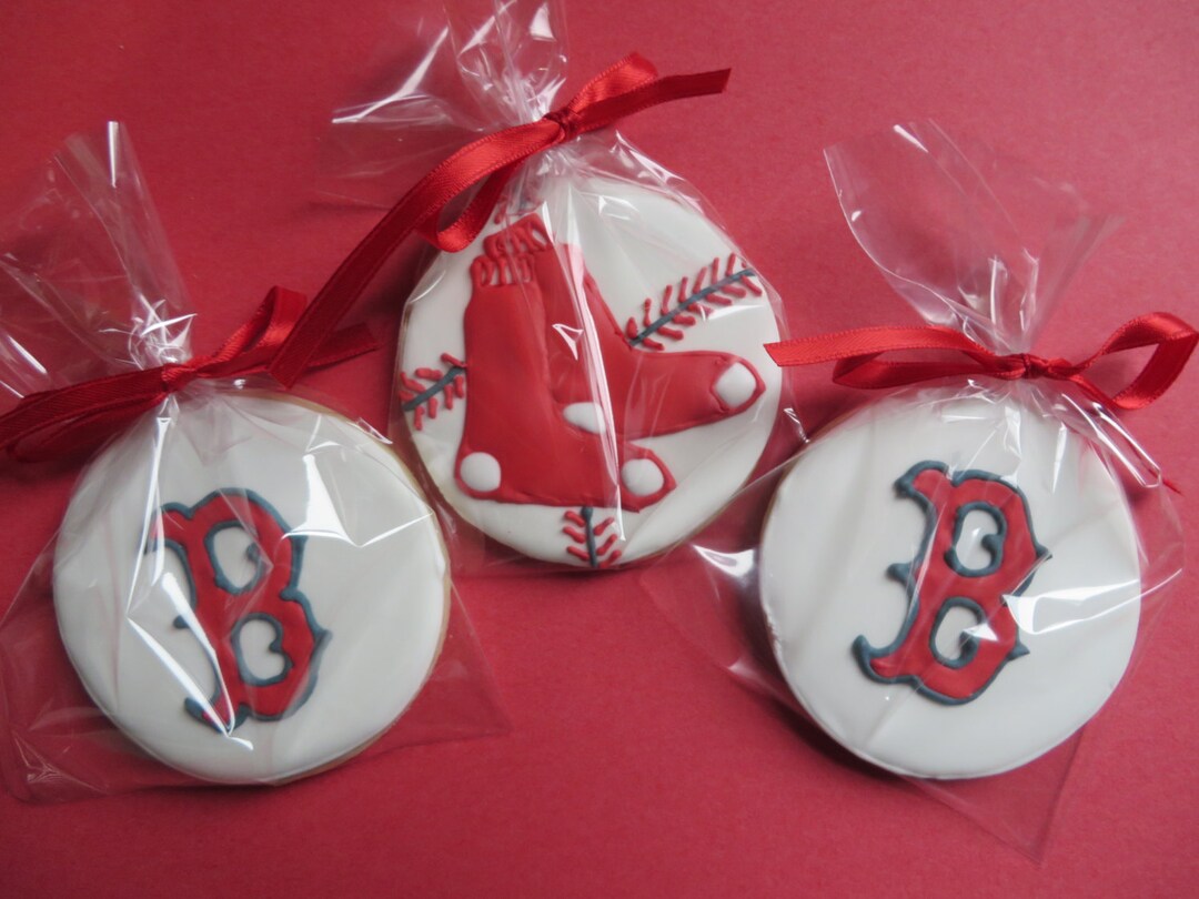 Boston Red Sox Sugar Cookies - Etsy