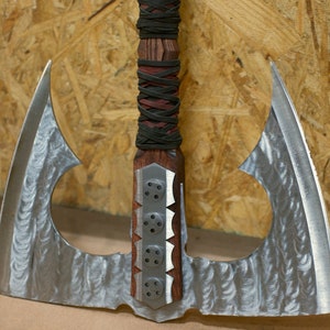 Double Headed Axe | Etsy