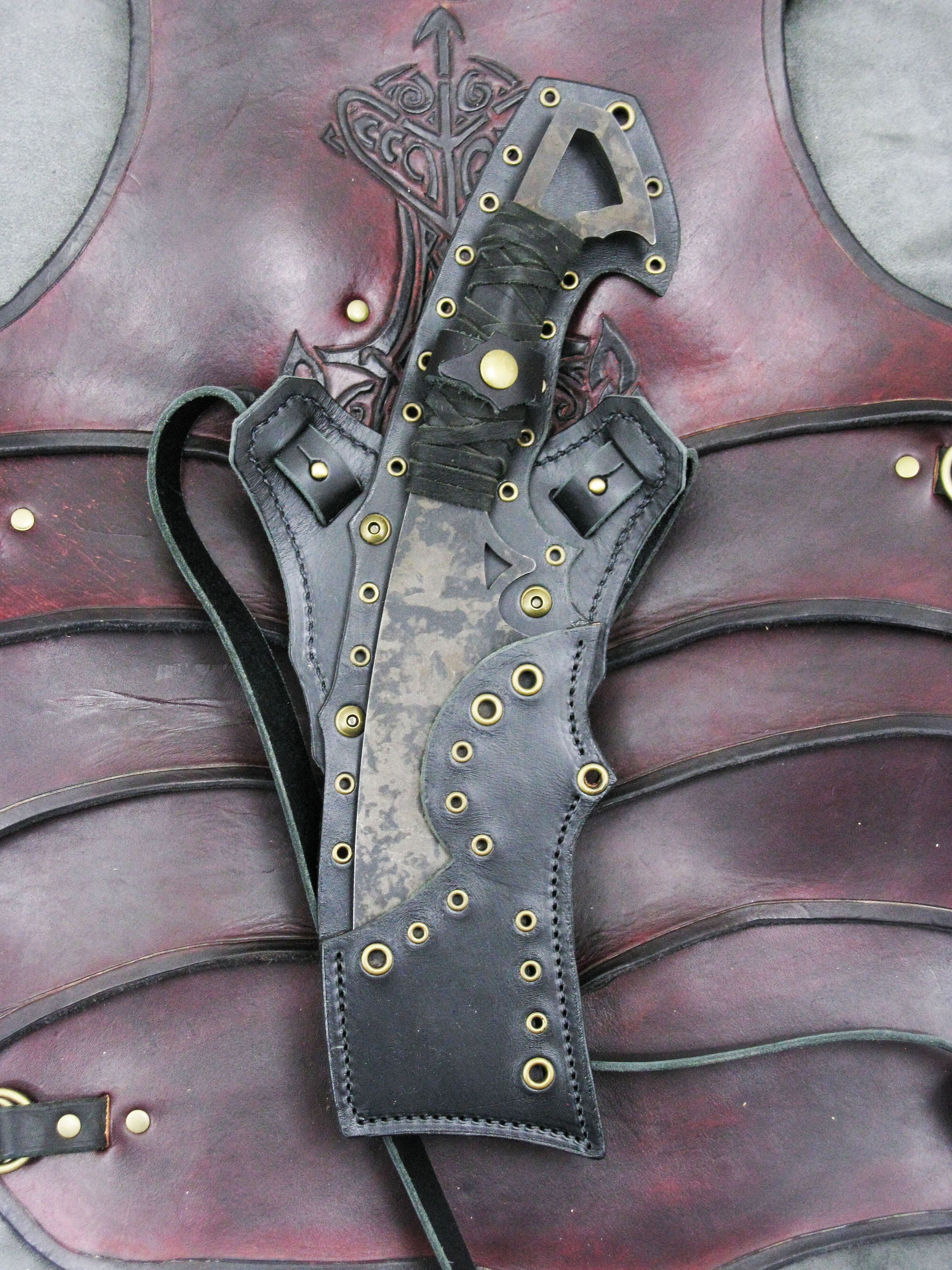 Recurve Cleaver - Etsy