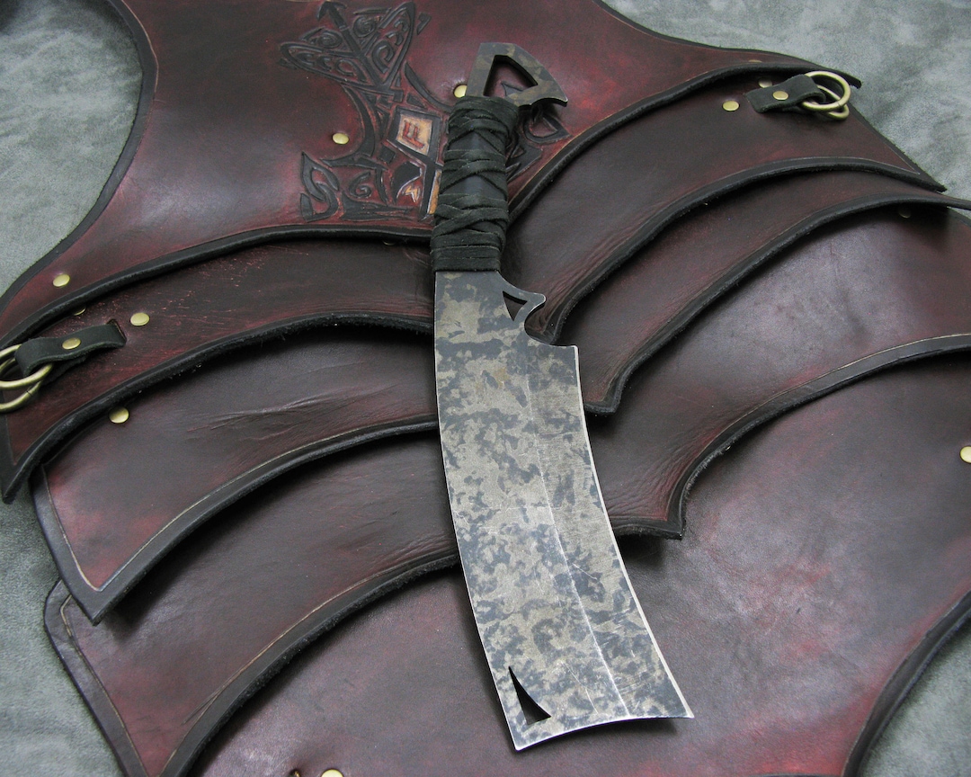 Recurve Cleaver - Etsy