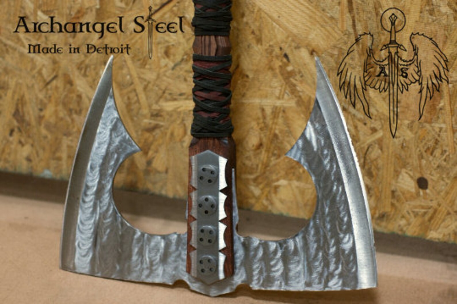 Double Headed Axe - Etsy