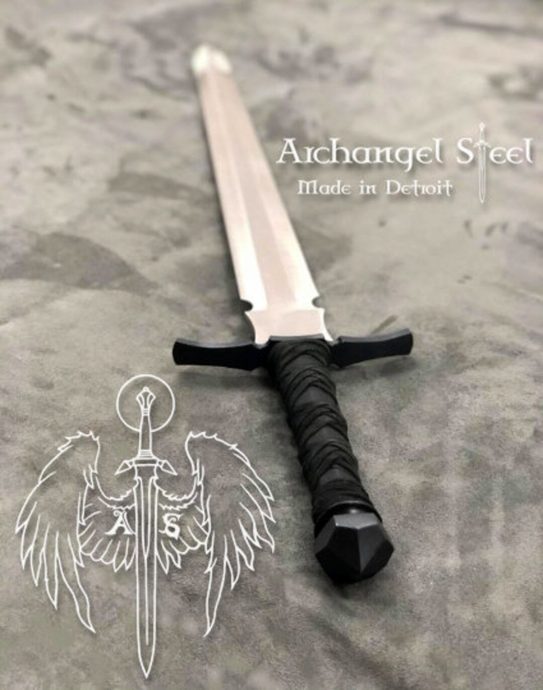 Bastard Sword - Round Hilt - Etsy