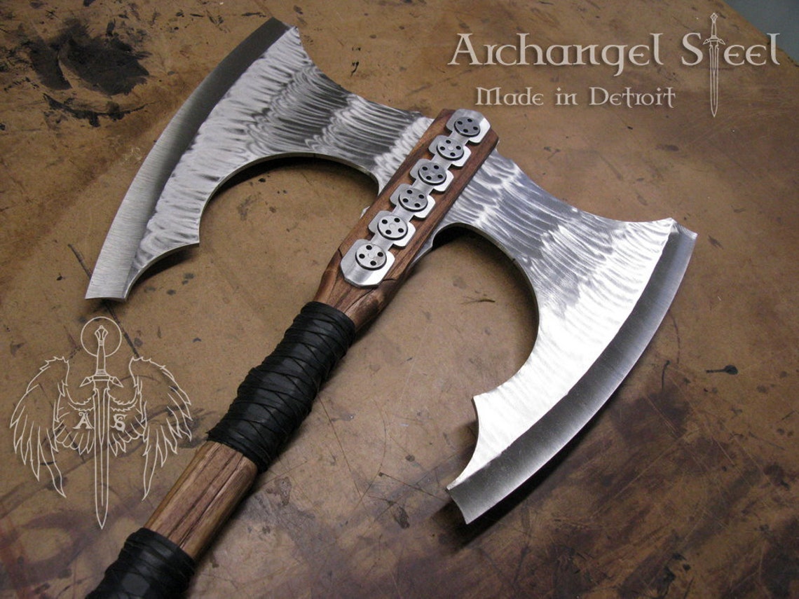 Extra-large Doubled Headed Axe - Etsy