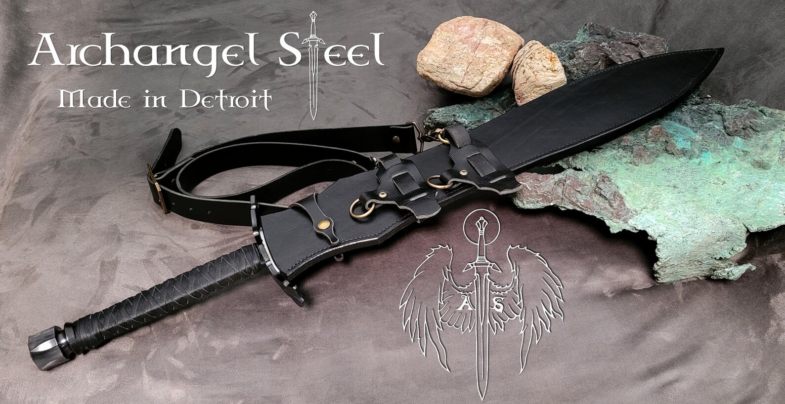 Barbarian Leaf Sword - Etsy