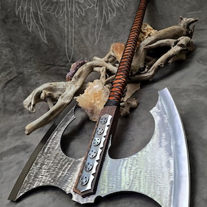 Extra-large Doubled Headed Axe - Etsy