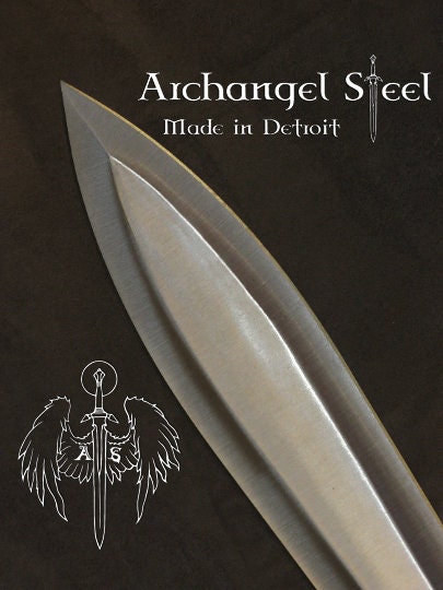 Barbarian Leaf Sword - Etsy