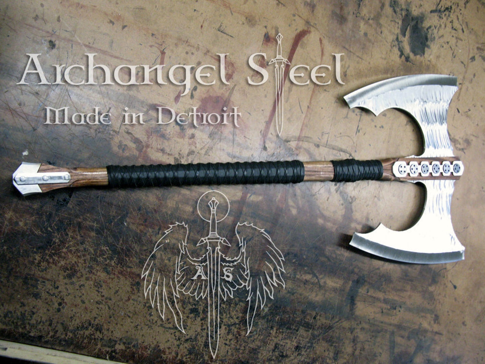 Extra-large Doubled Headed Axe - Etsy